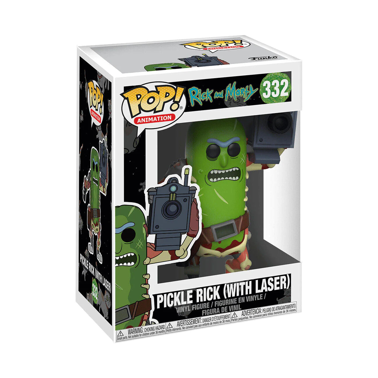 RICK & MORTY: Pickle Rick [With Laser] #332 – Funko Pop Bahrain