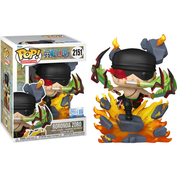 One Piece - Roronoa Zoro (King of Hell) Premium Pop! Vinyl Figure ...