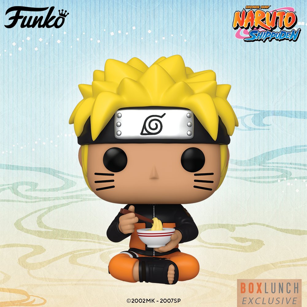 Naruto Shippuden - Naruto Eating Noodles Pop! Vinyl Figure – Funko Pop ...