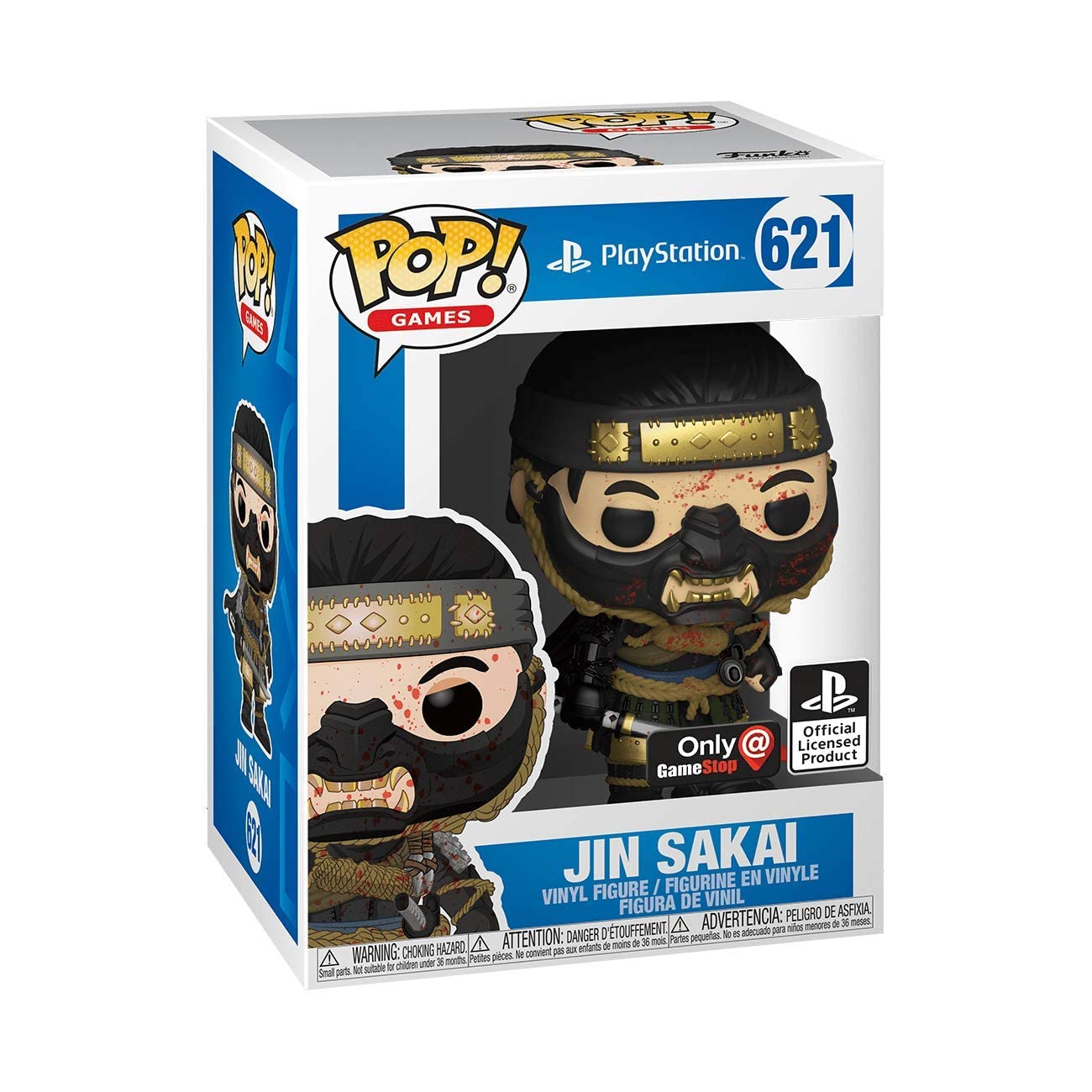 Ghost Of Tsushima - Jin Sakai [Bloody](GameStop) – Funko Pop Bahrain